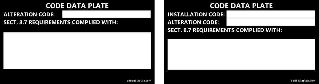 CodeDataPlate.com - Your Jurisdiction is our Business - Request Blank ...